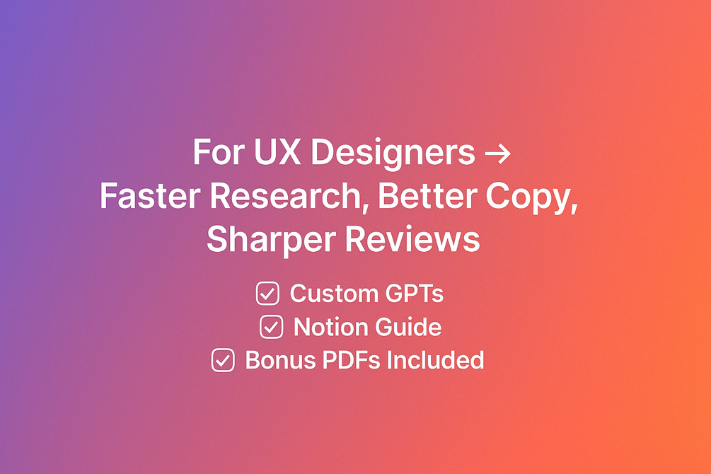 Lumo Studio: UX Starter Kit (AI-Powered)