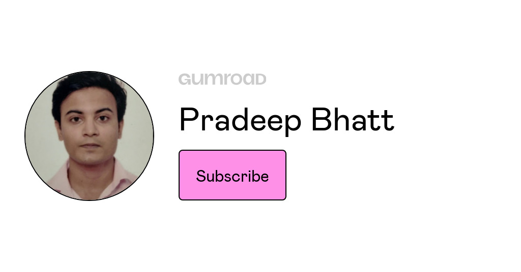 Pradeep Bhatt
