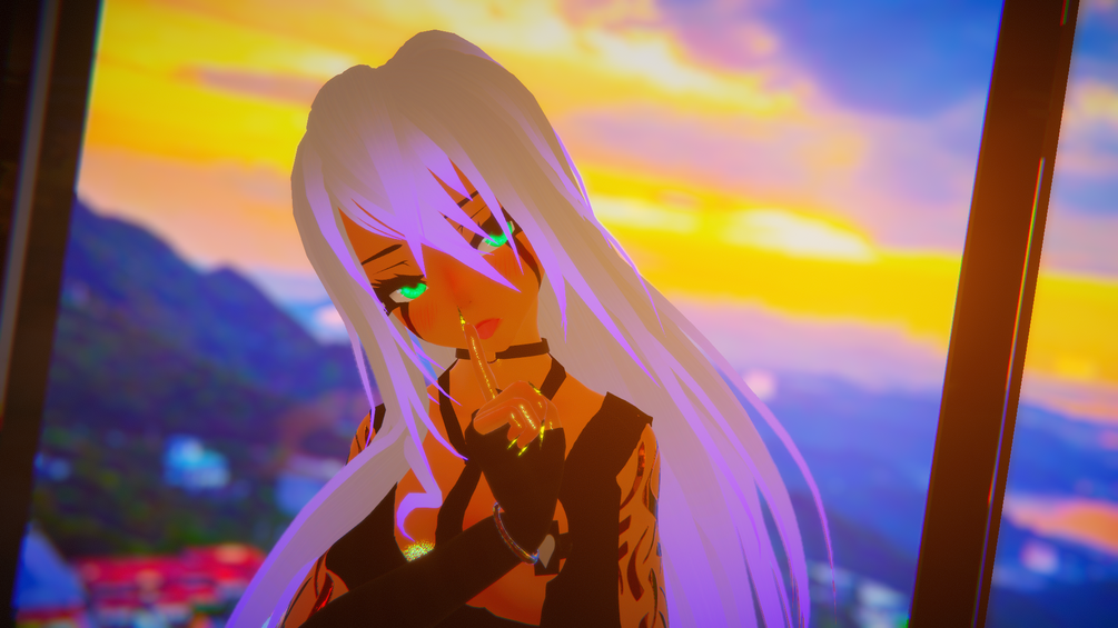 "OUI" [VRC Avatar] [PhysBone Cloth Grabble]