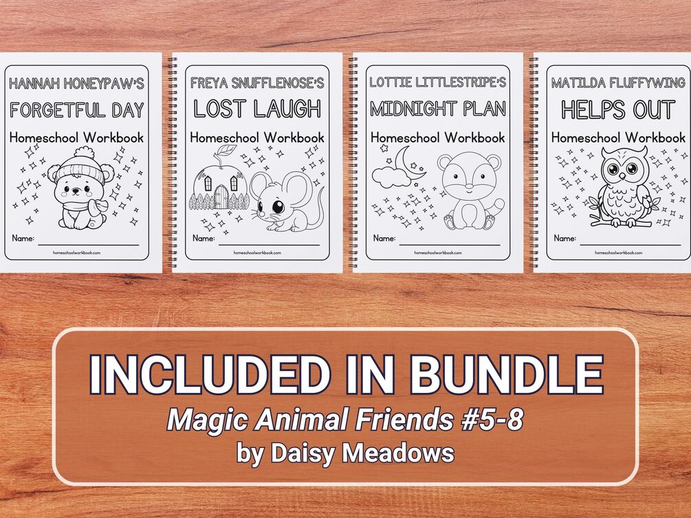 Magic Animal Friends Bundle #13-16 Daisy Meadows Books | Homeschool ...