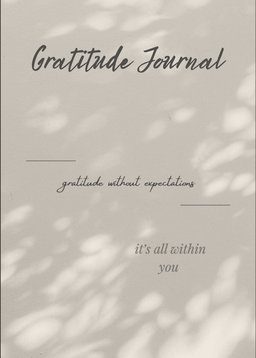 Gratitude Journal – 6 Minimalist Pages for Daily Reflection