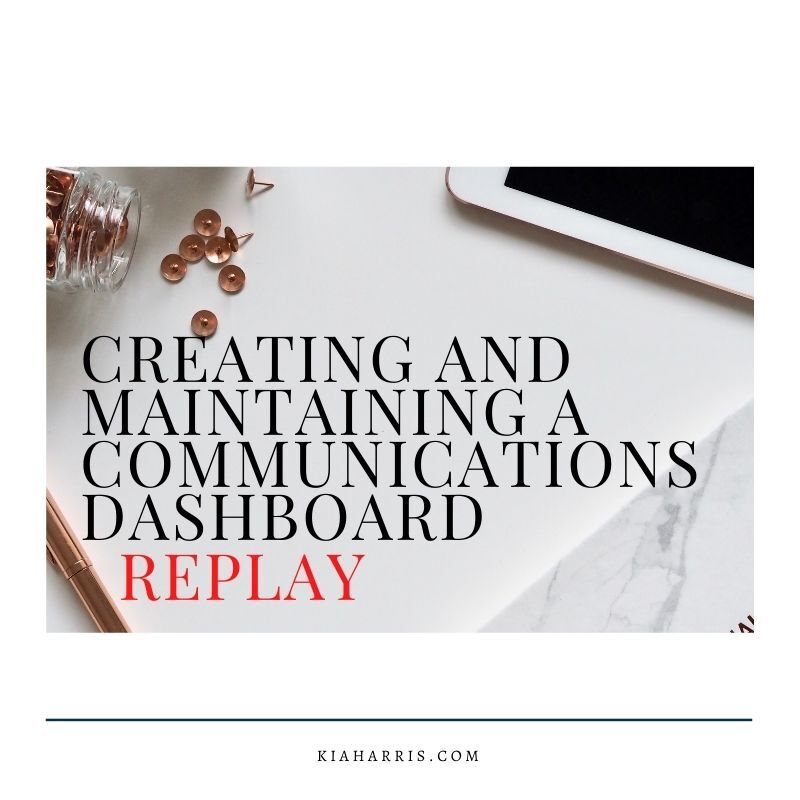 Creating and Maintaining a Communications Dashboard for Nonprofits ...