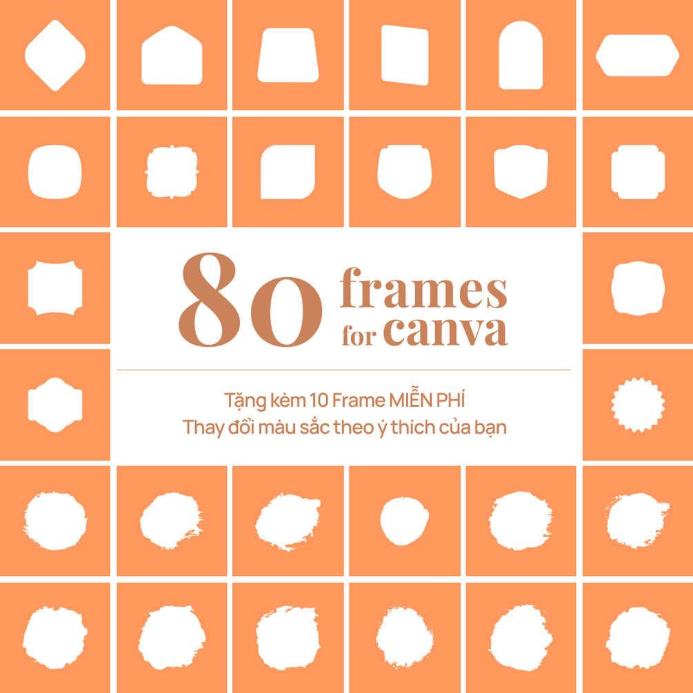 80 Canva Frames
