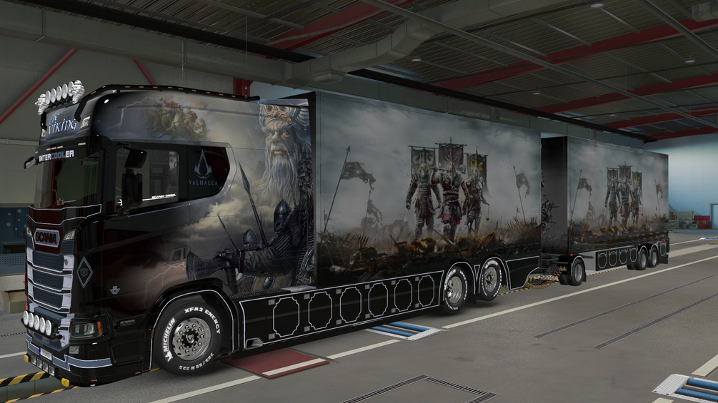 Scania S 2016 Longline & Longline Trailer - The Viking