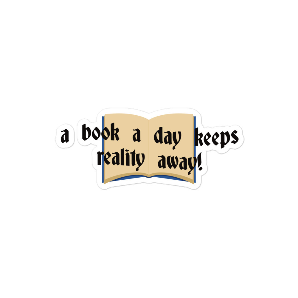 A Book a Day (Sticker)