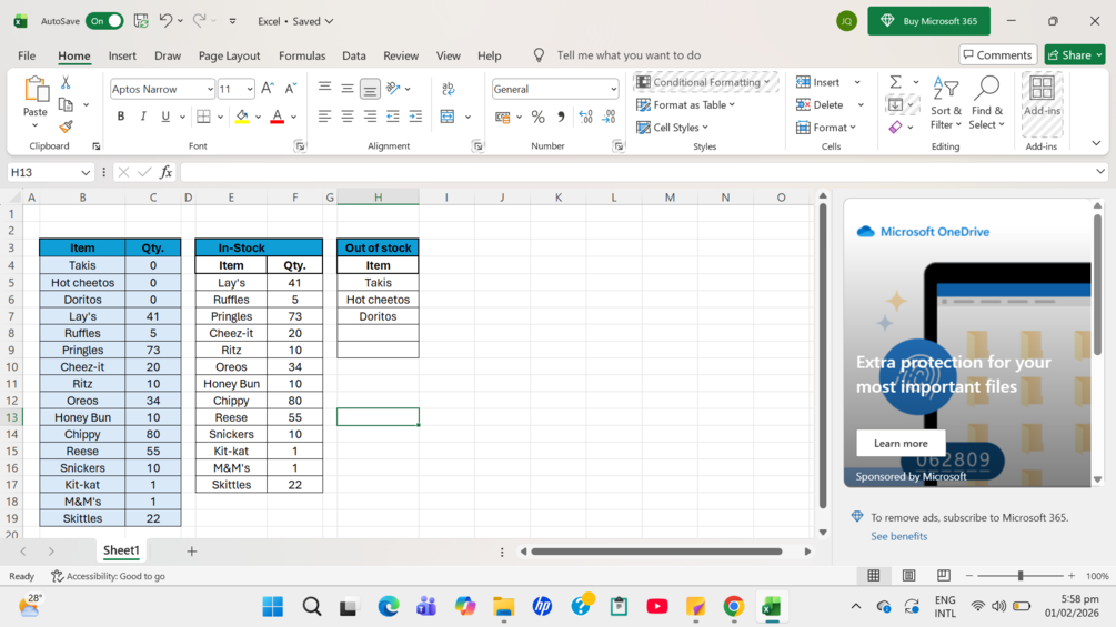 Smart Inventory Tracker | Excel Template for Effortless Stock Management