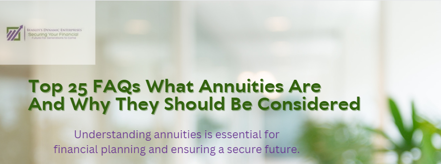 Explore the world of Annuities with the Top 25 Questions asked by the ...