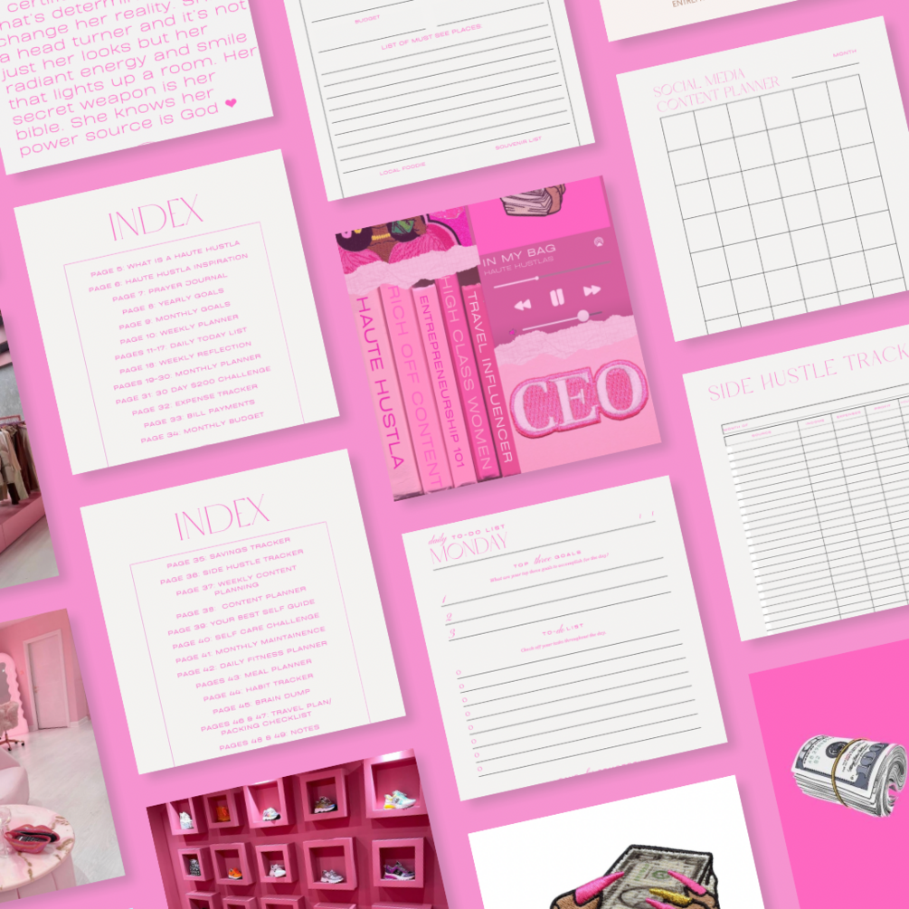 Haute Hustla Planner