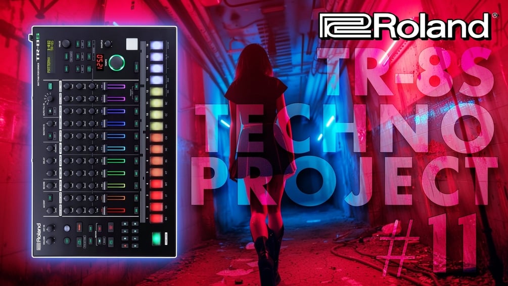 🎛️ ROLAND TR-8S TECHNO PROJECT #11 🔊