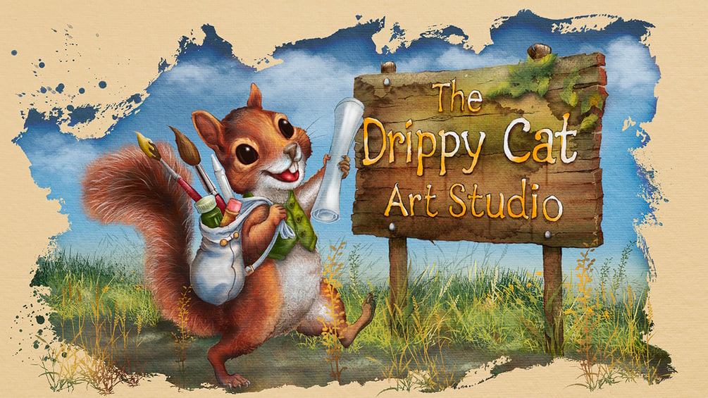 The Drippy Cat Art Studio