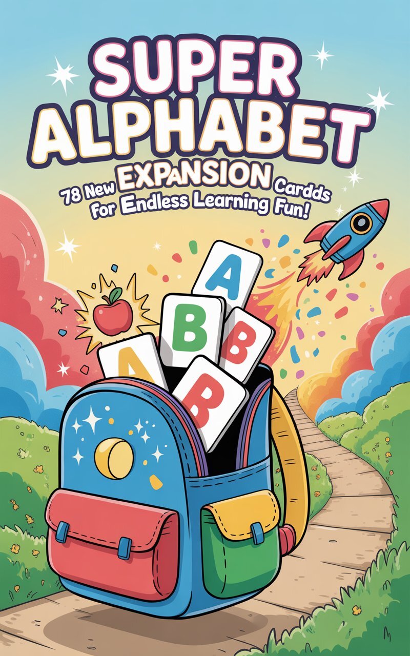 Super Alphabet Expansion: 78 New Letter Cards for Endless Learning Fun