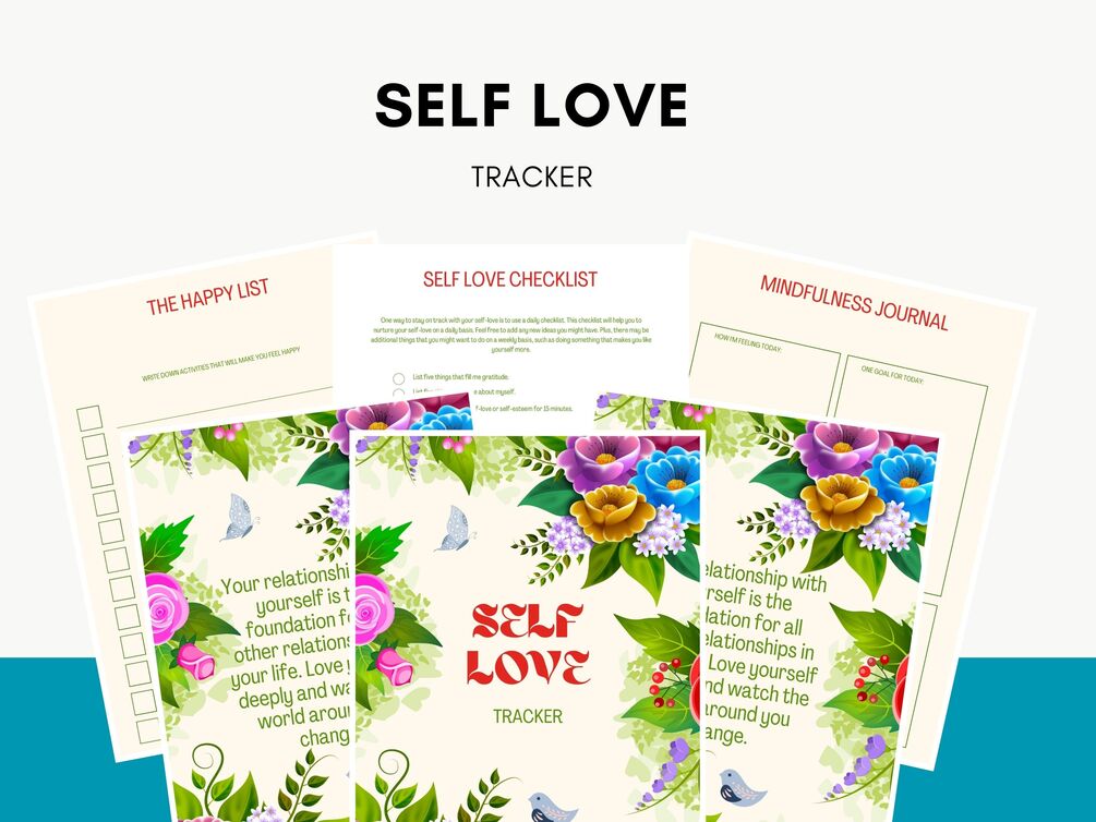 Comprehensive self-love tracker