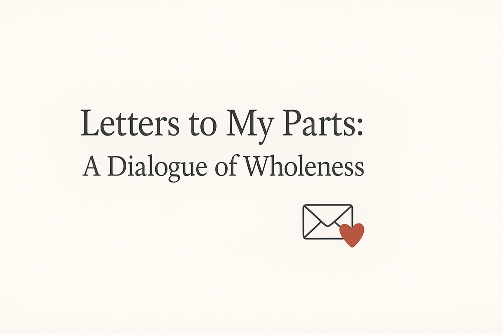 Letters to My Parts: A Dialogue of Wholeness