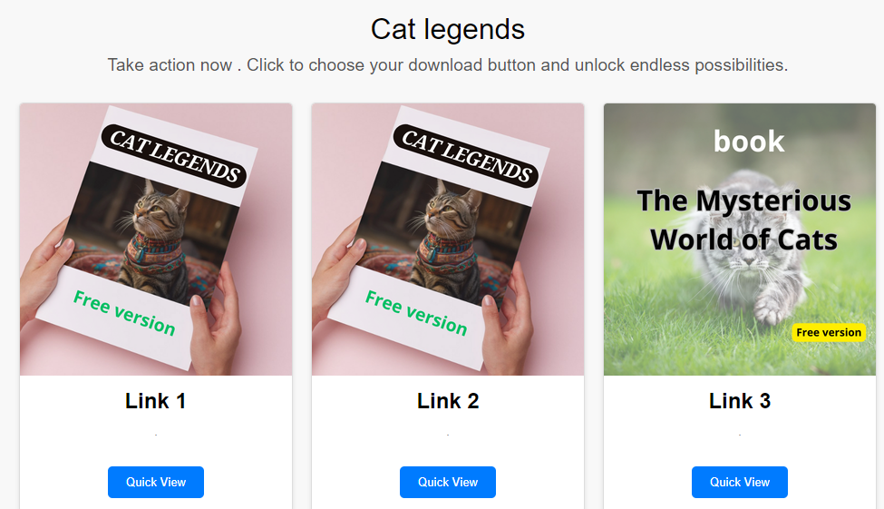 Interactive Product Showcase with Popup Preview