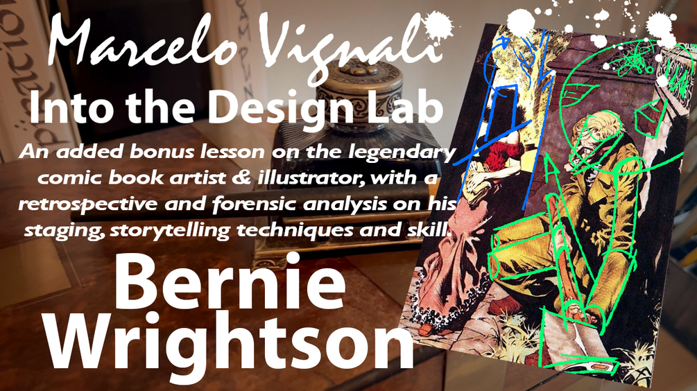Into the Design Lab - Bernie Wrightson: Bonus lesson!