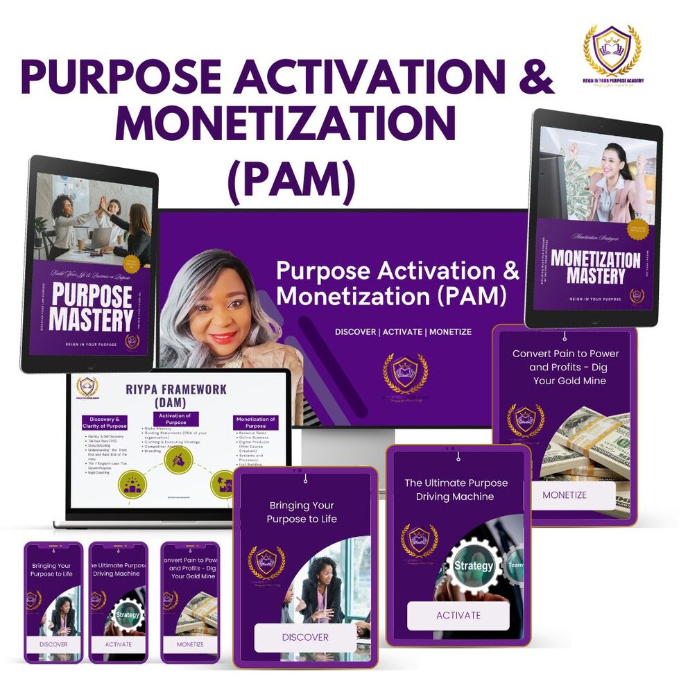 Purpose Activation & Monetization Roadmap (PAM)