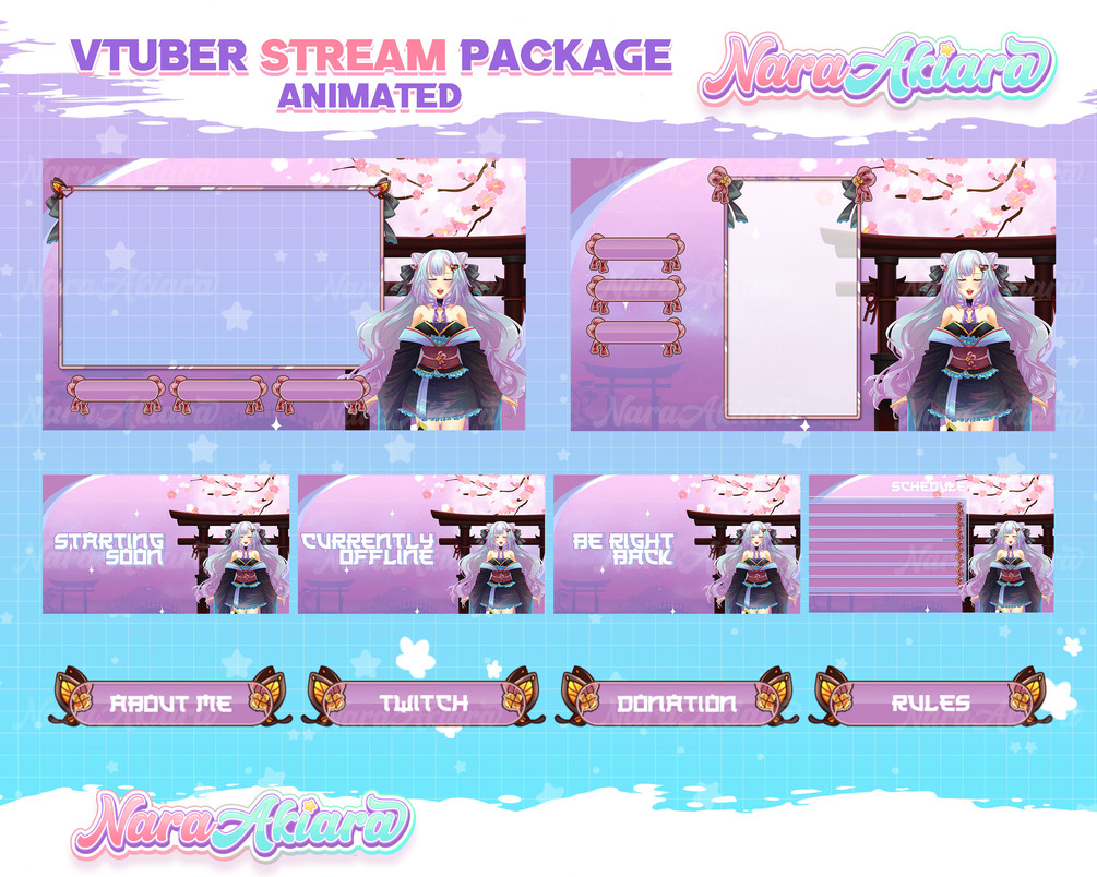 Transform Your Channel with the Overlay Catherine Stream Package