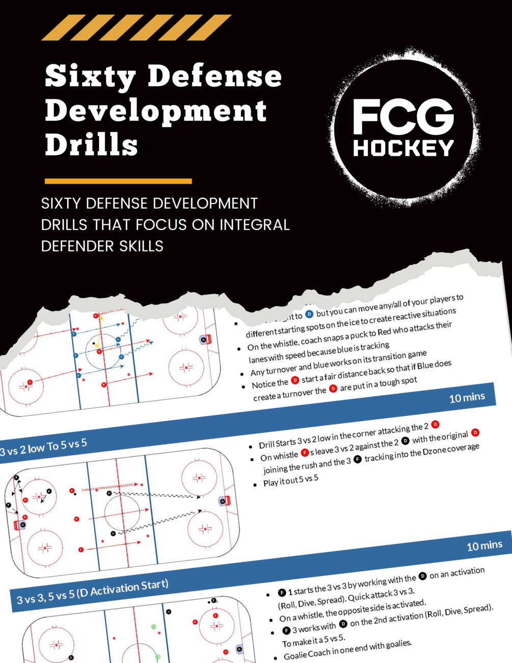 Sixty Defense Development Drills