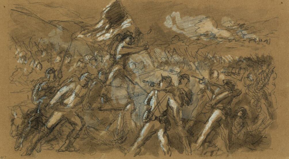 Capture of Petersburg by Waud, Alfred R. Alfred Rudolph