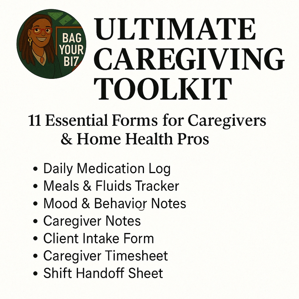 Ultimate Caregiving Toolkit – 11 Essential Forms for Caregivers ...
