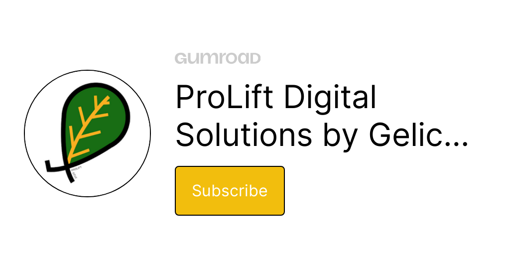 ProLift Digital Solutions by Gelic Pedroso