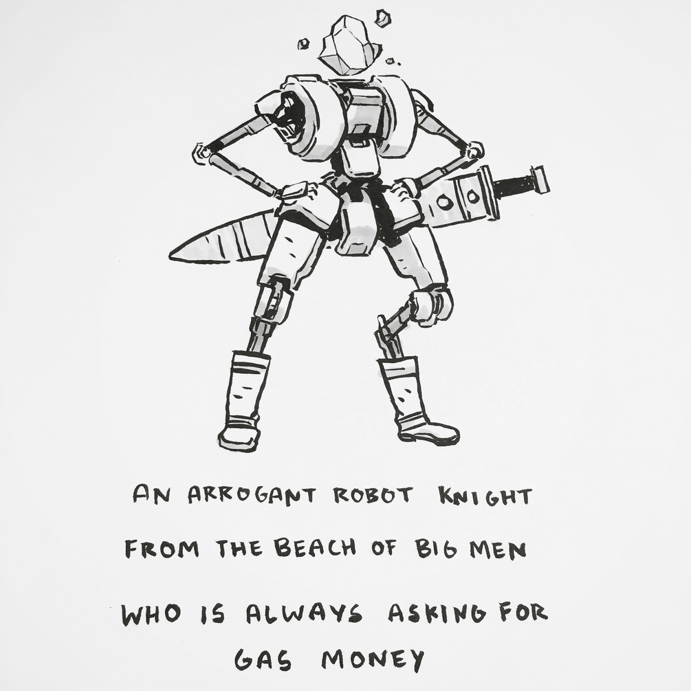 An Arrogant Robot Knight - Original