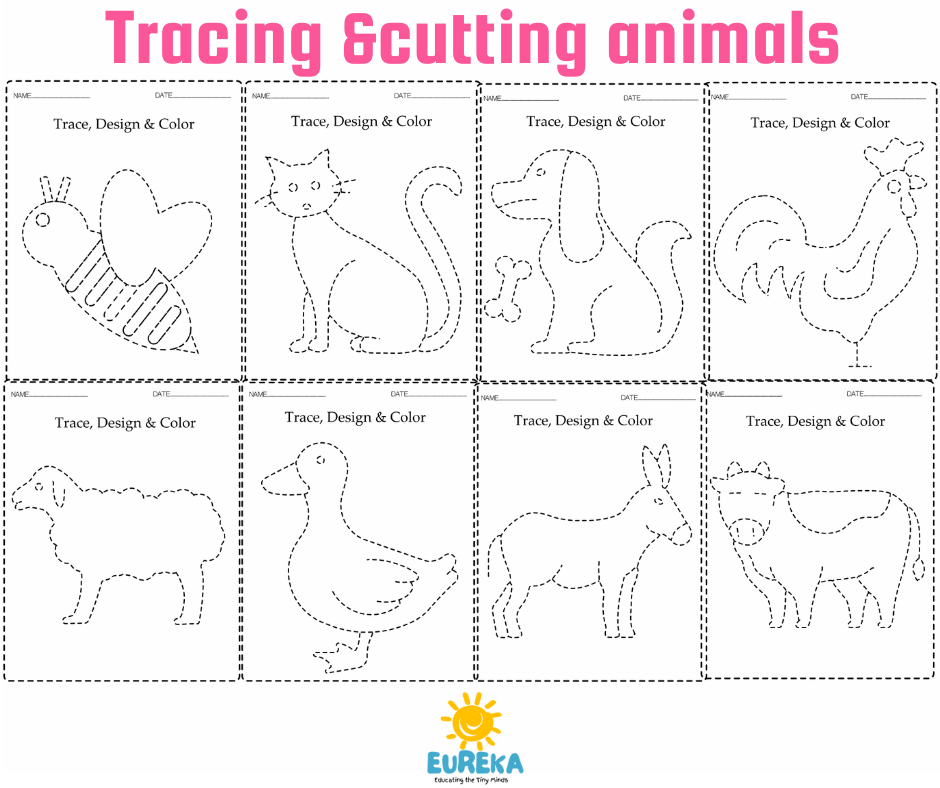 Connect the Dots: Animals Await! Draw Your Favorite Creatures with Easy ...