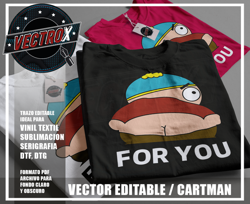 Vector Editable - Cartman