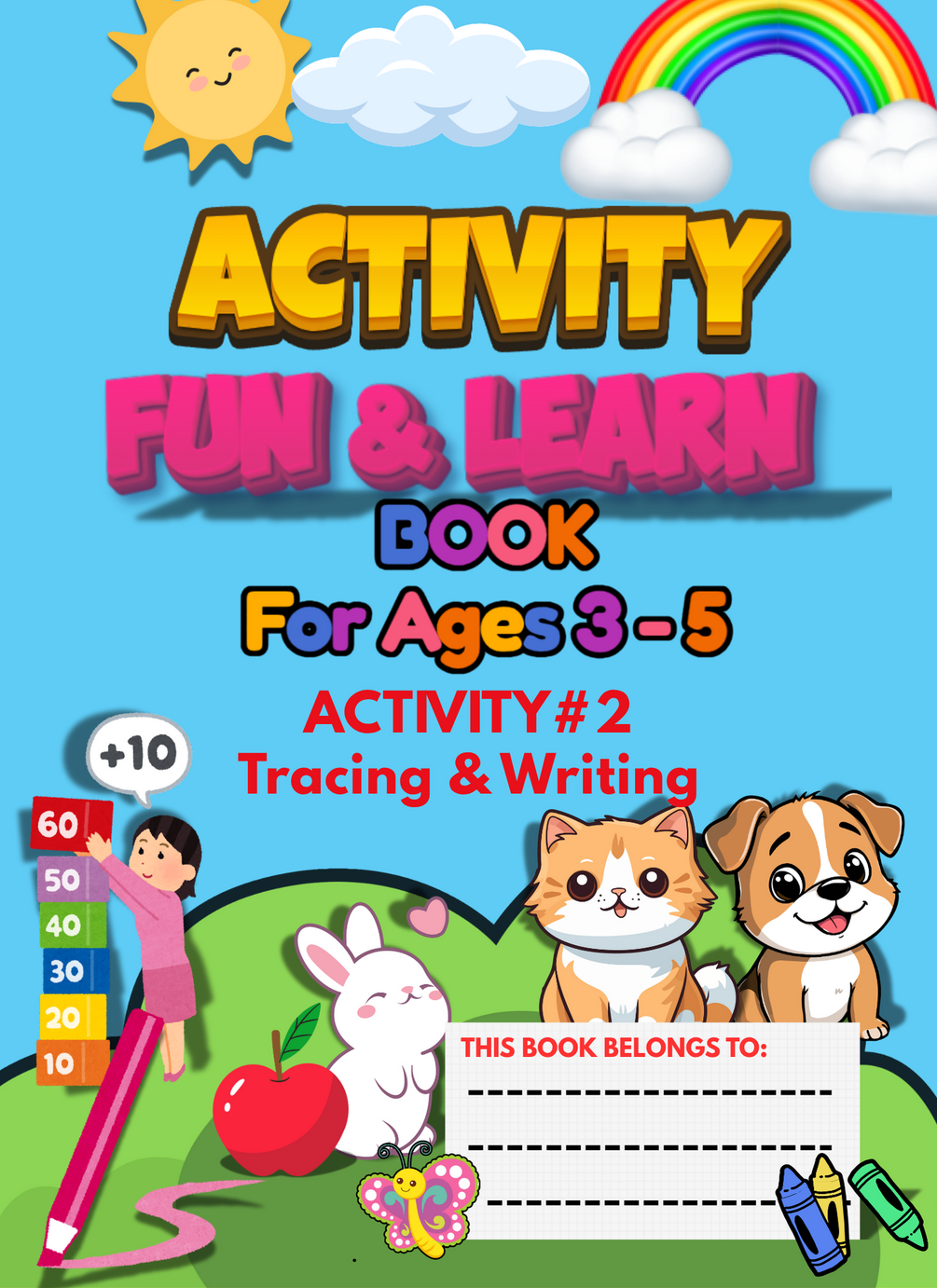 Kids Activity ( Printable Collection ) Activity Fun & Learn (Ages 3–5 ...