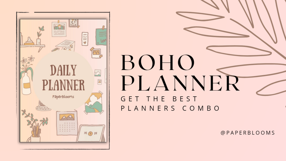 Boho Daily Planner