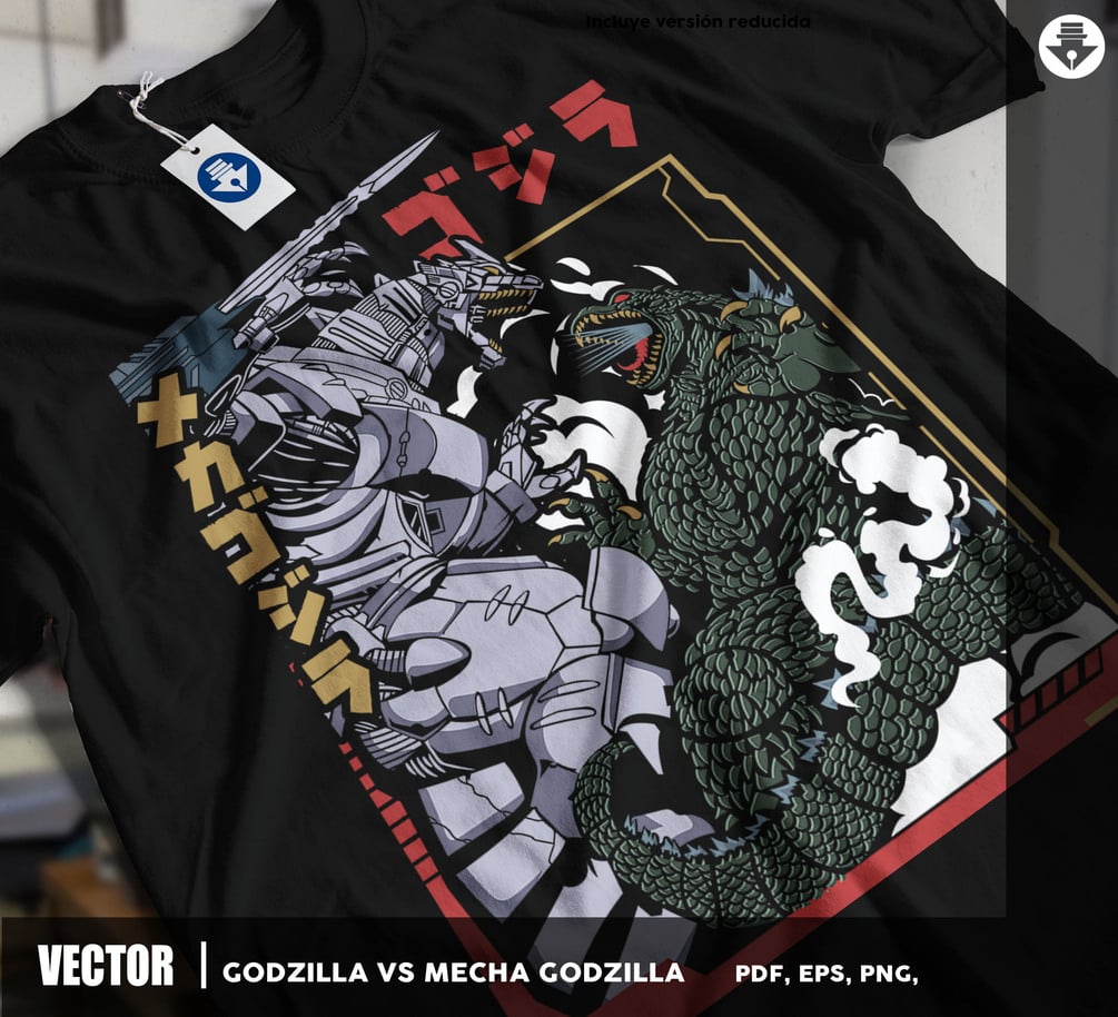 Vector Godzilla