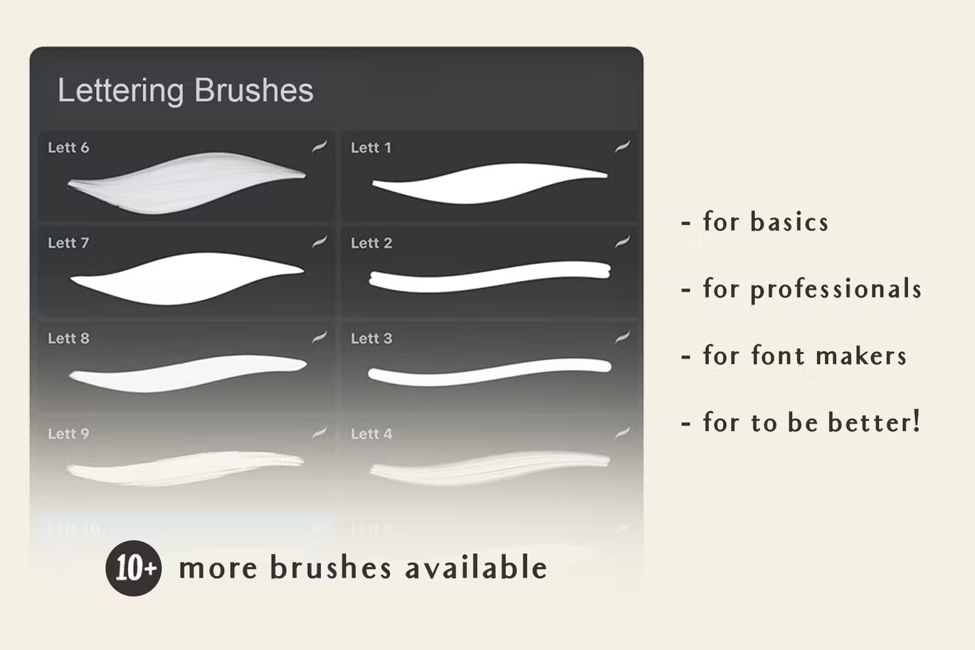 Procreate Lettering Brushes