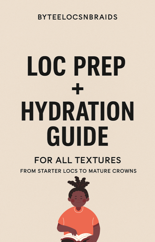 “Loc Prep & Hydration Guide – For All Loc Textures”