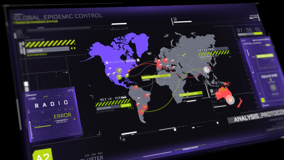 FUI Map Display Project
