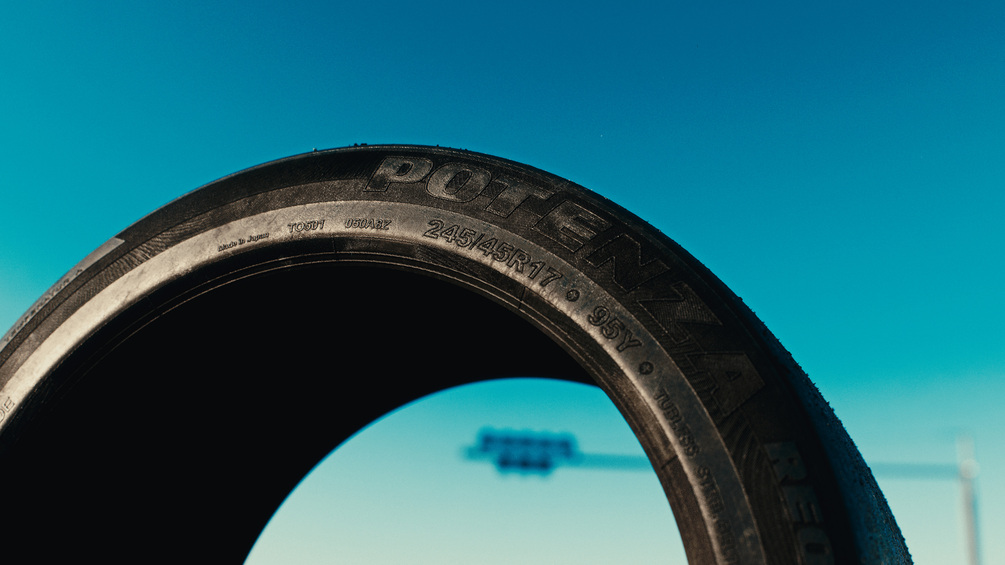 Bridgestone Slick 3d Tire Model 8K textures