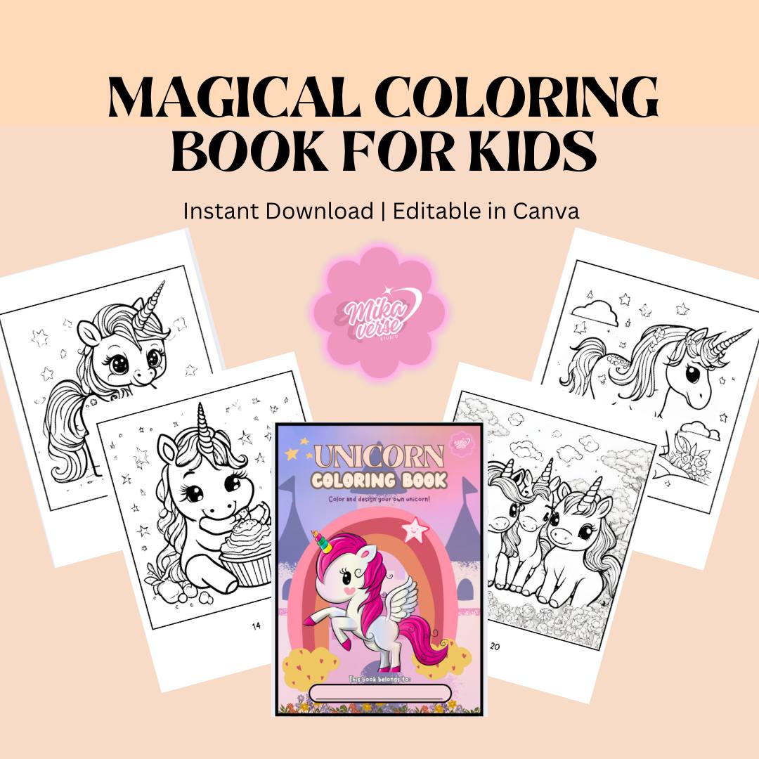 Magical Coloring Book For Kids