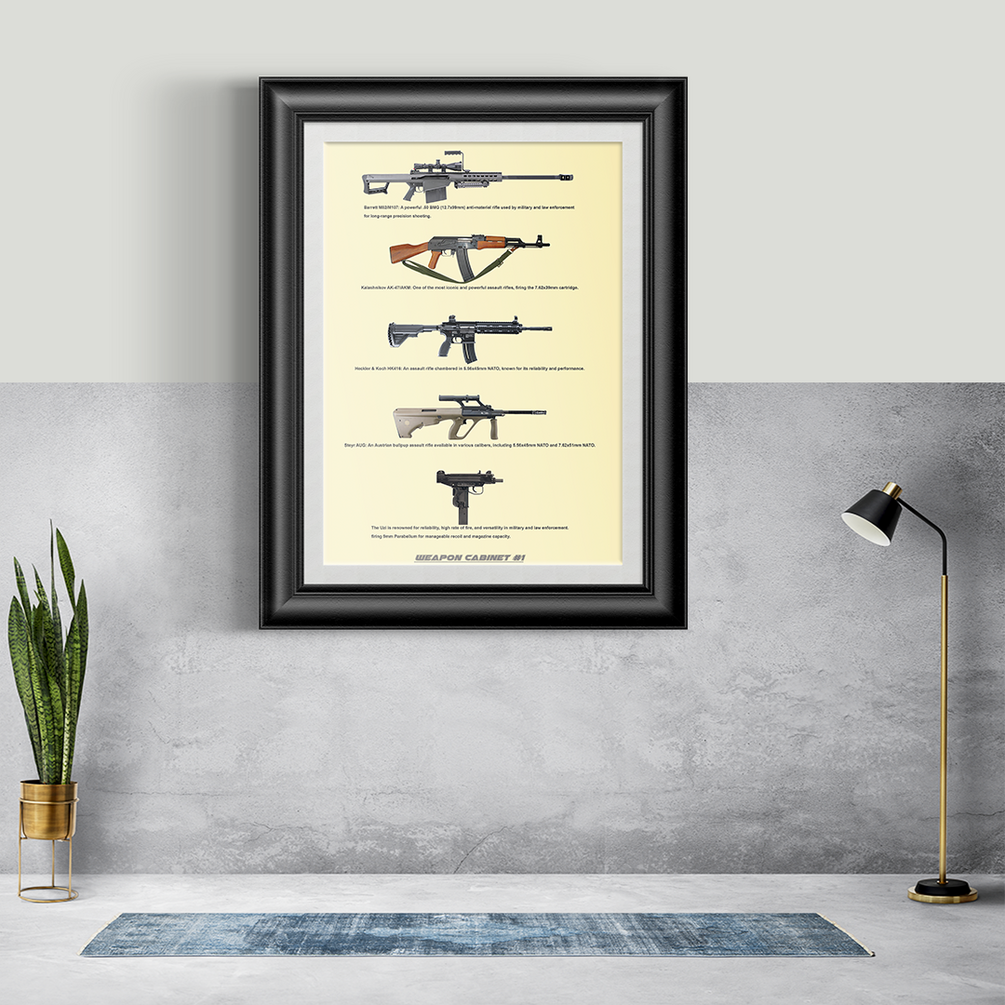 Weapon Cabinet Wall Art
