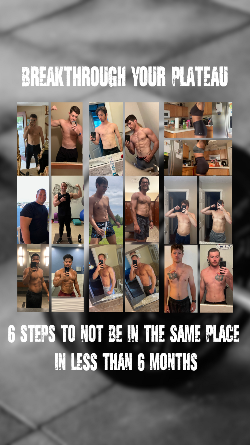 Breakthrough your Plateau!