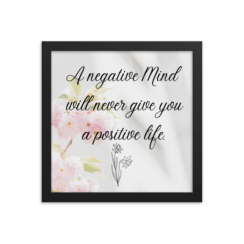 Framed Poster, 12x12" / 30x30cm