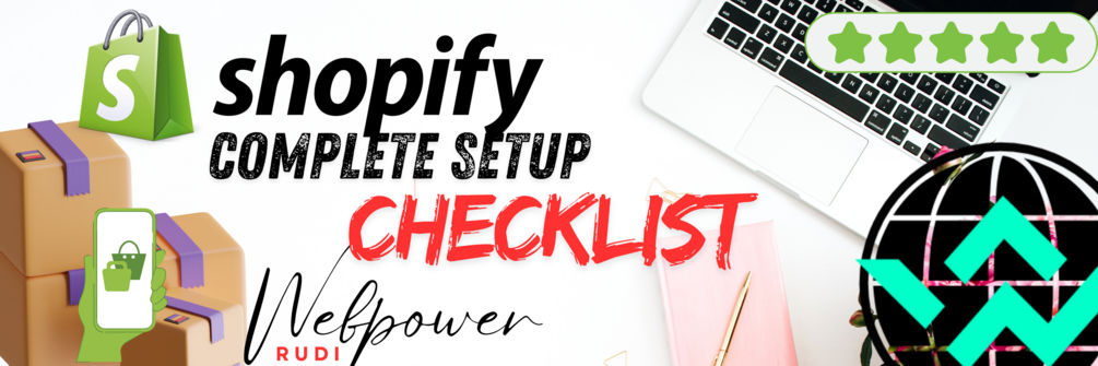 Shopify Store Complete Checklist / How to Build a Onlineshop with ...