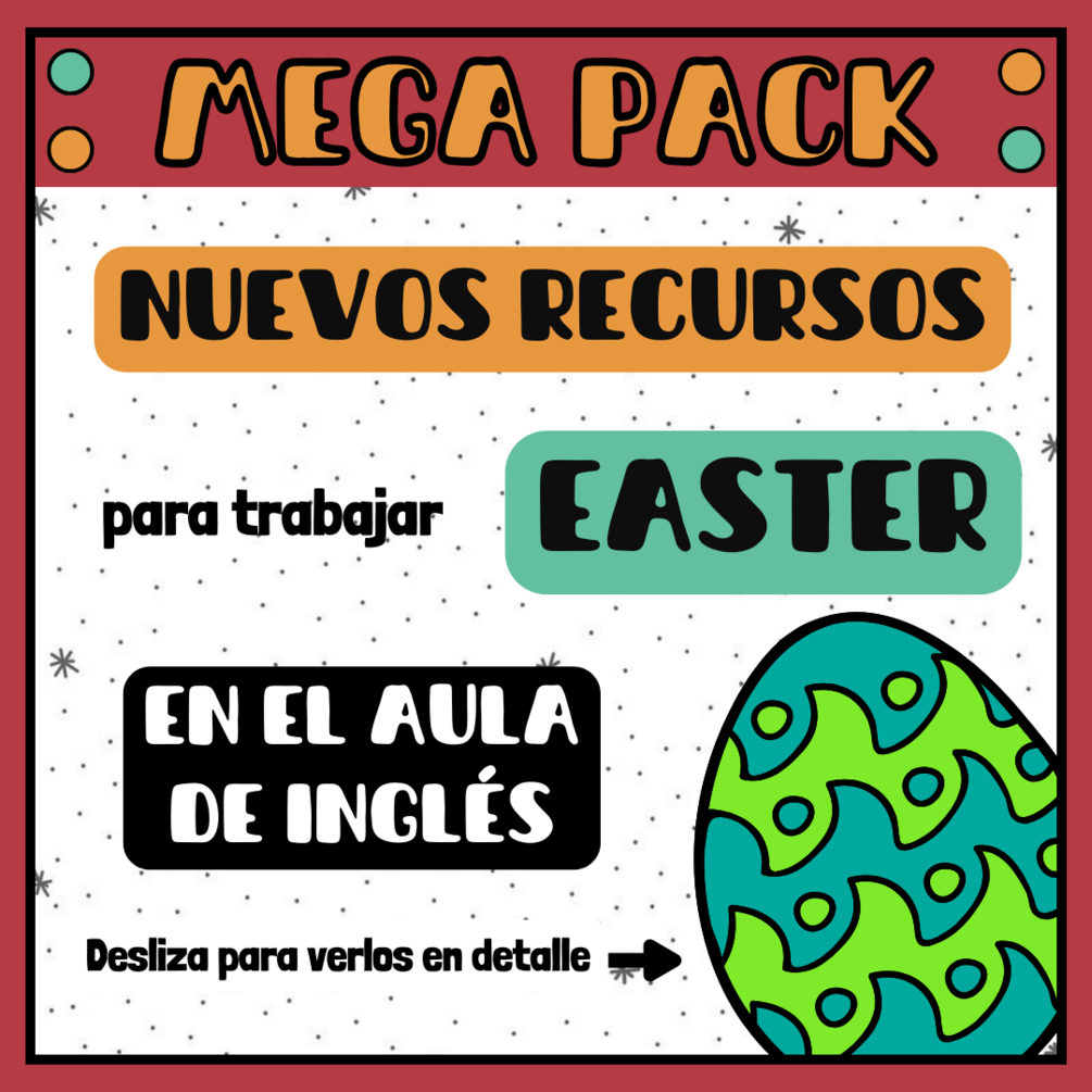 MEGA PACK EASTER (NUEVOS RECURSOS + PLANNING)