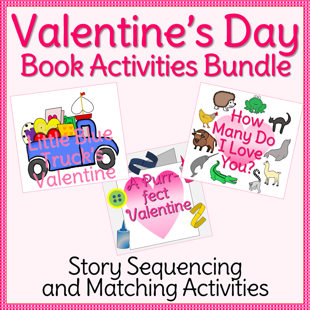 Valentine's Day Books Activities Bundle