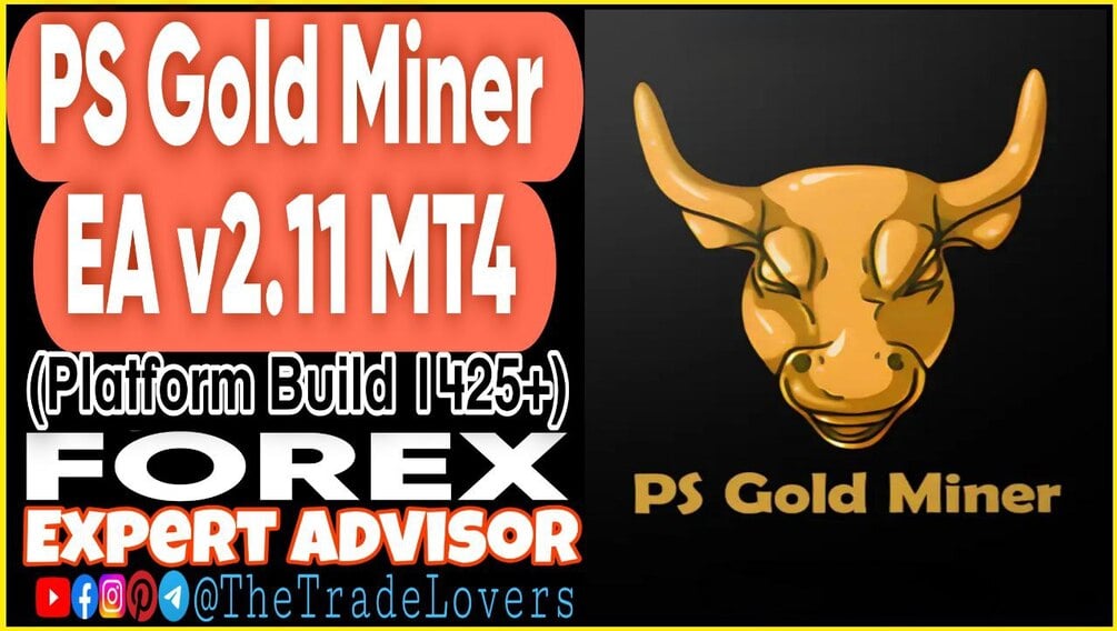 PS Gold Miner EA v2.14 MT4 (Works on Build 1425+) | Forex Robot | MT4 ...
