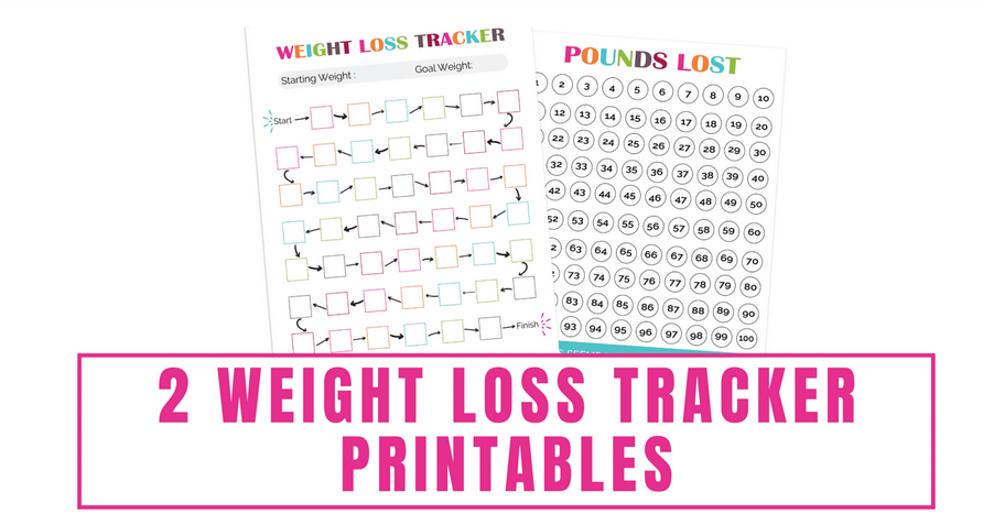 100 Pounds Lost Weight Tracker Printable, Weight Loss Tracker, Weight ...