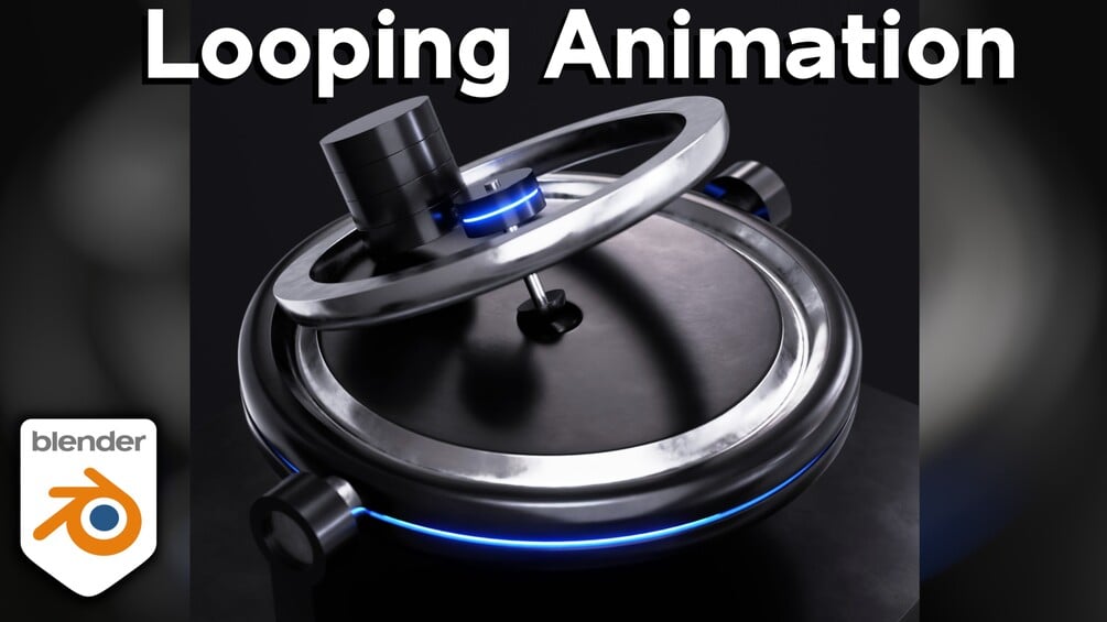 Weighted Balanced Orbit - Satisfying Looping Animation (Project Files)