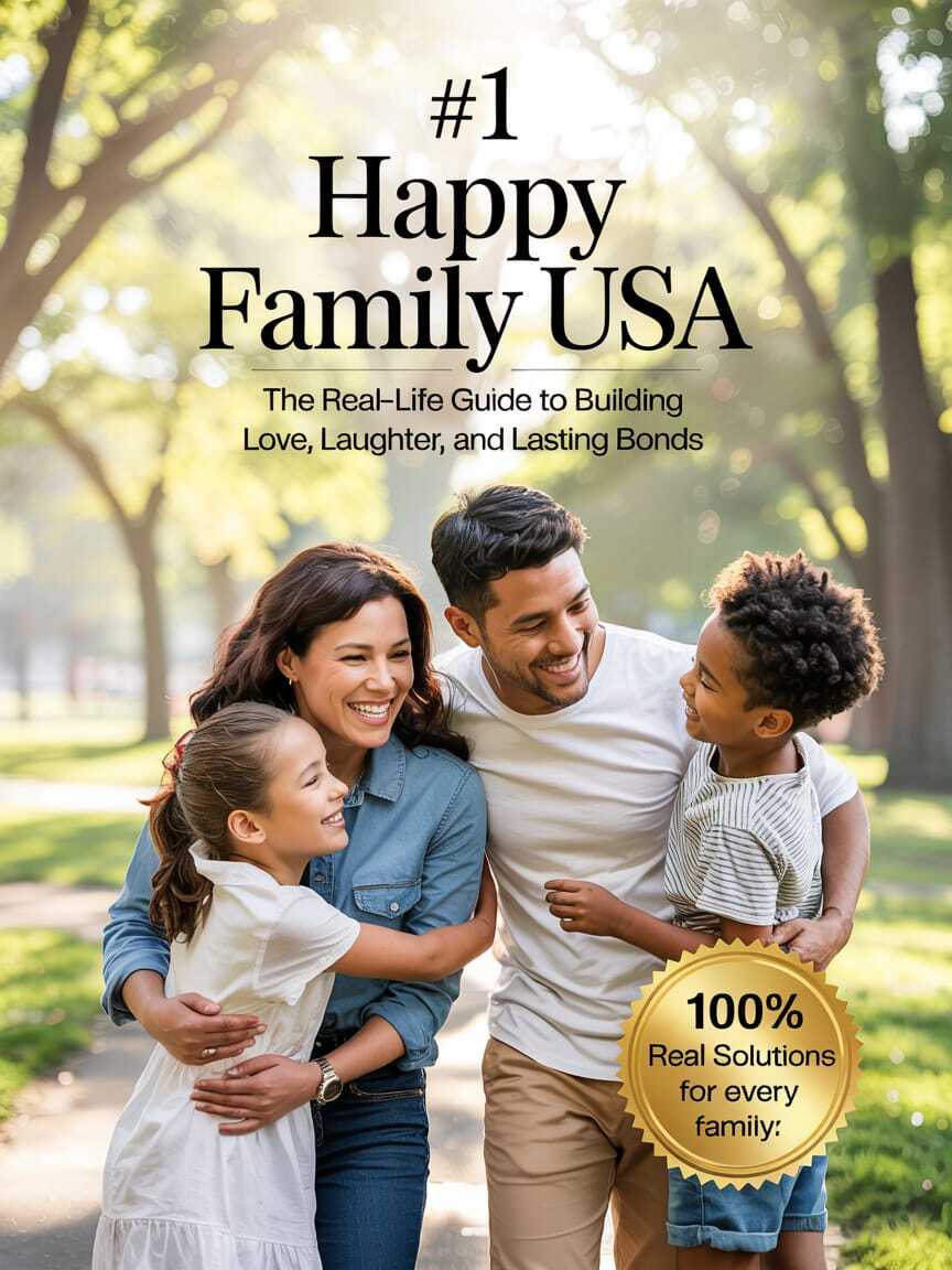 📘 #1 Happy Family USA: The Real-Life Guide to Building Love, Laughter ...