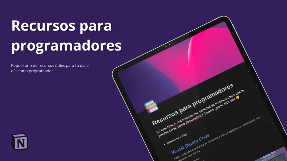 Recursos para desarrolladores