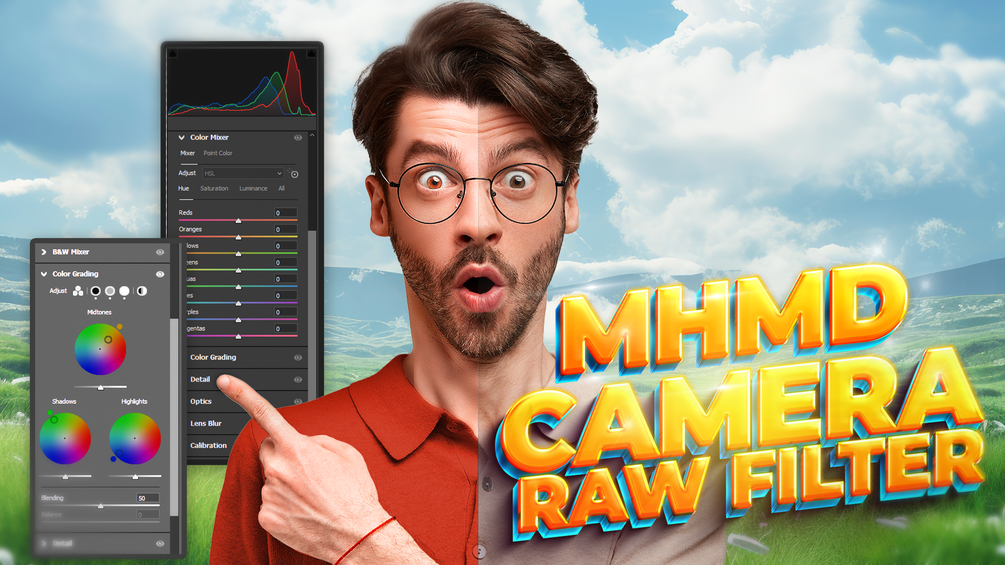 MHMD CAMERA RAW FILTER PSD.