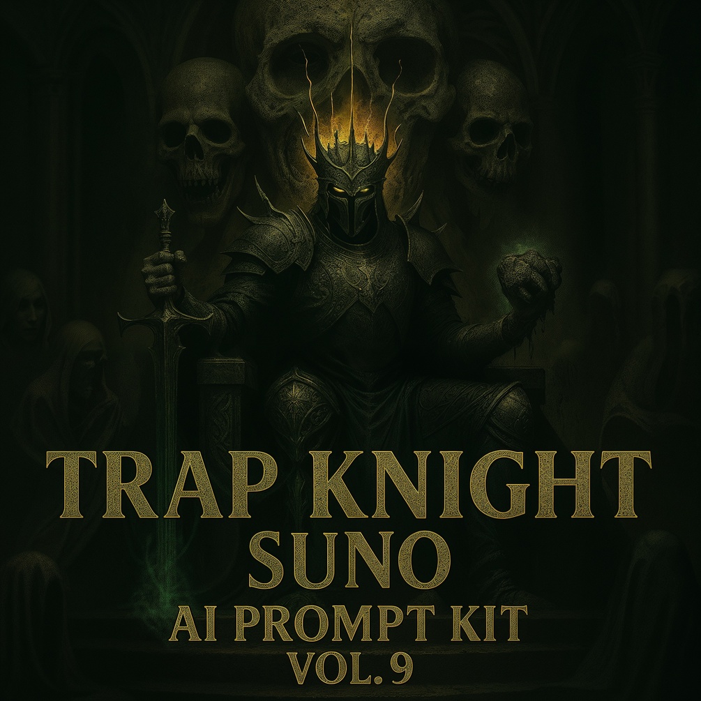 Trap Knight – Suno AI Prompt Kit Vol. 9