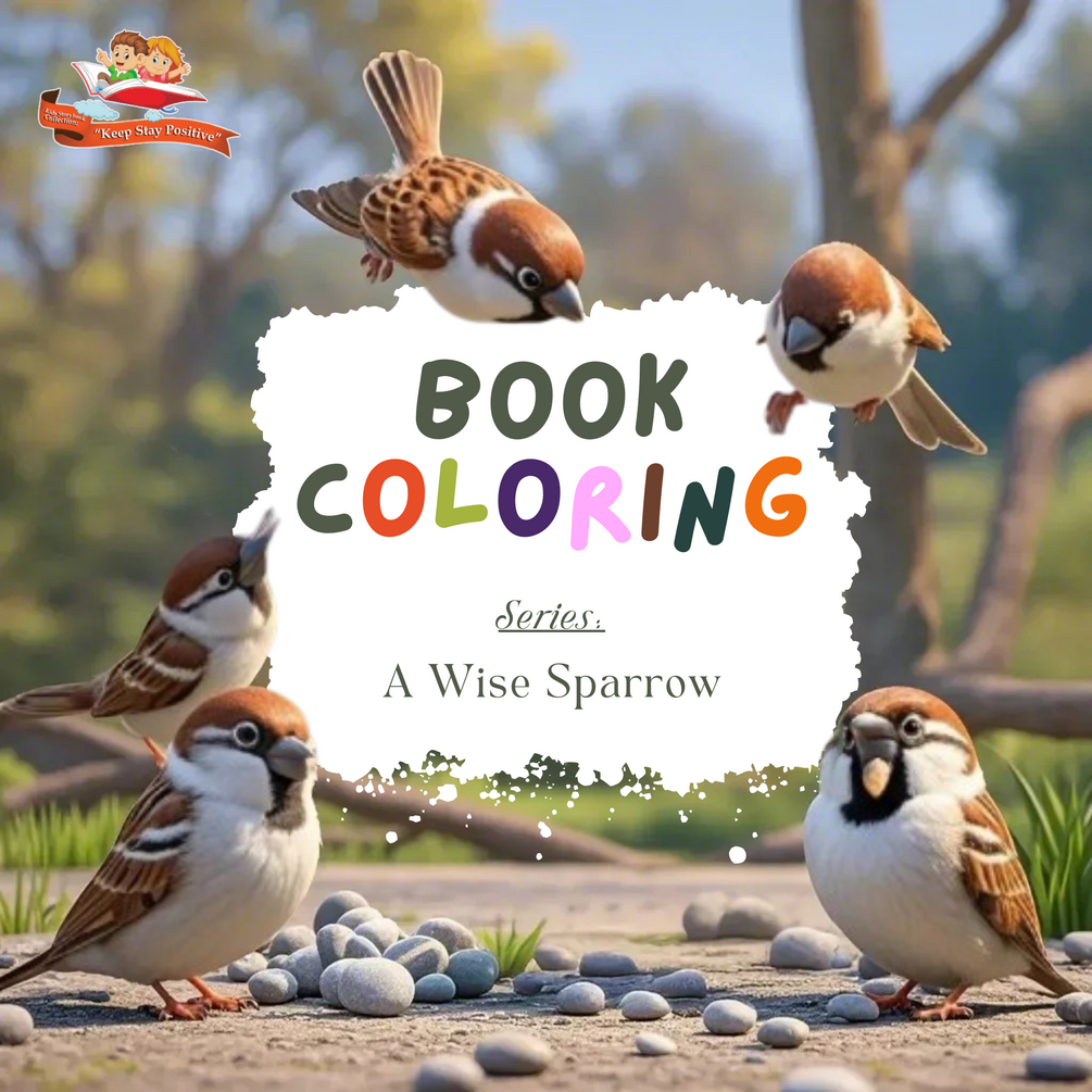 Coloring BOOK "The Sparrow"